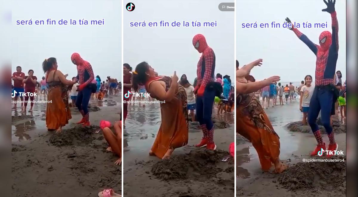 TikTok viral | ¿Será el final de la tía May? ‘Hombre Araña’ baila con ...