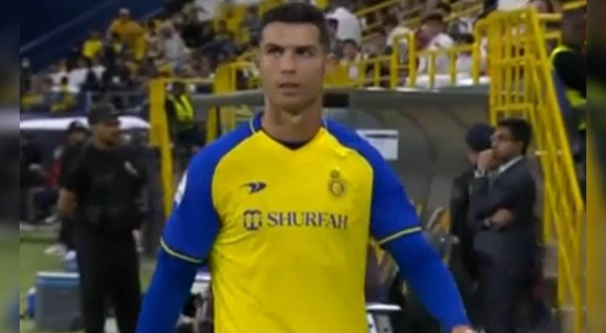 Cristiano Ronaldo: la mala cara y gestos de CR7 hacia su DT tras ser ...