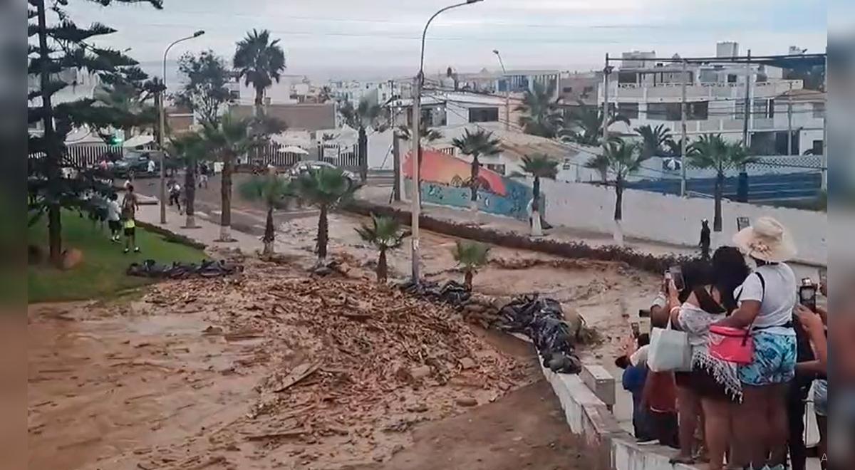 Huaico en Punta Hermosa: municipalidad alerta deslizamiento de grandes ...