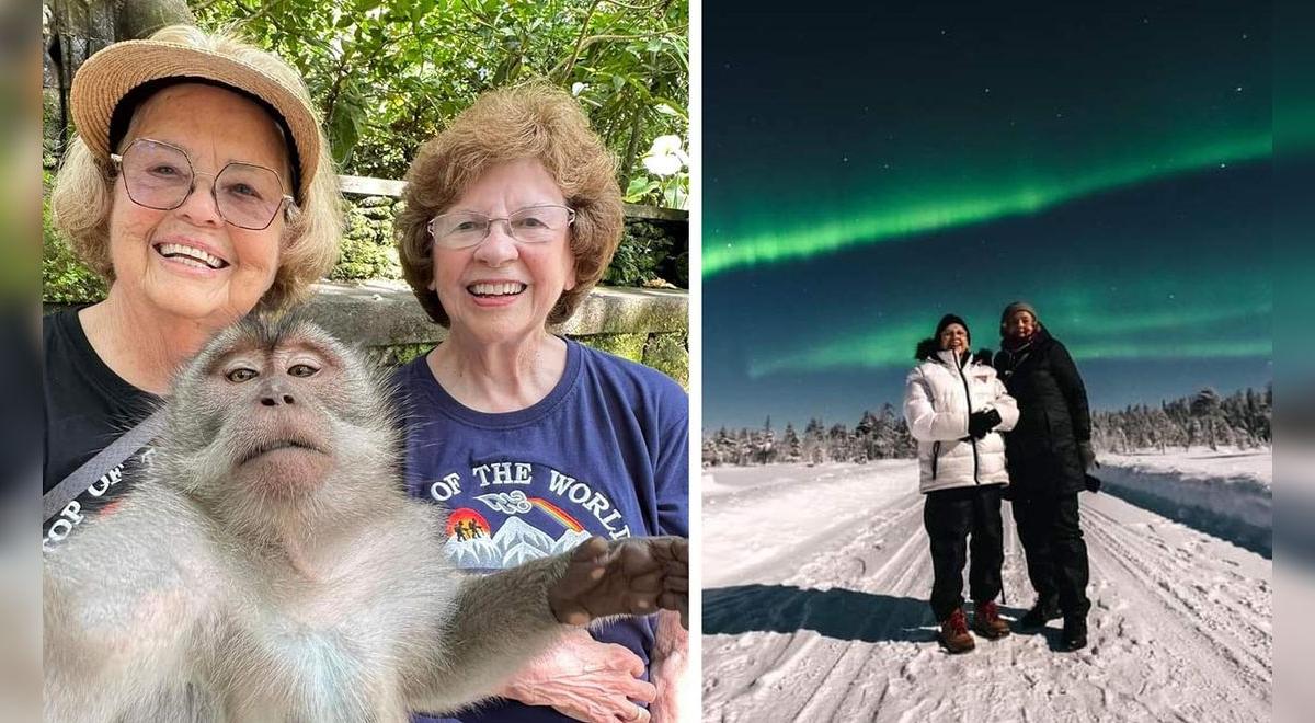 Viral | Dos abuelas de 81 años cumplen su sueño de viajar por todo el ...
