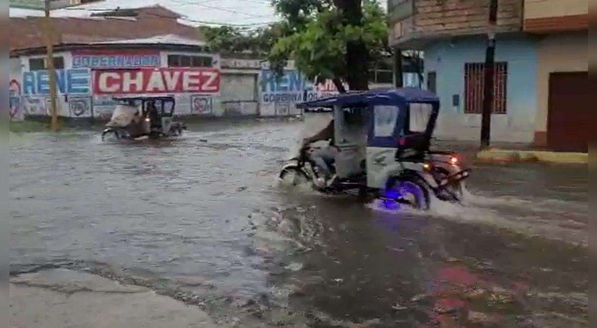 Loreto | Calles de Iquitos se convierten en riachuelos y desagües ...