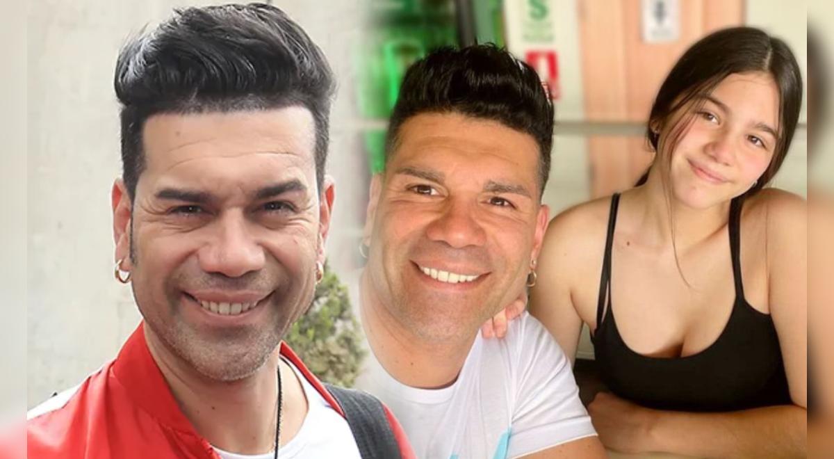 Carlos 'Tomate' Barraza felicita a su hija Gaela Barraza por quedar seleccionada en el certamen ...