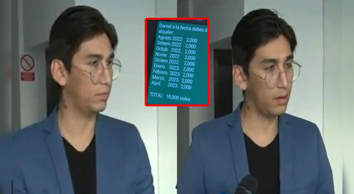 Daniel Lazo entrega llaves del departamento, pero la dueña lo enfrenta ...