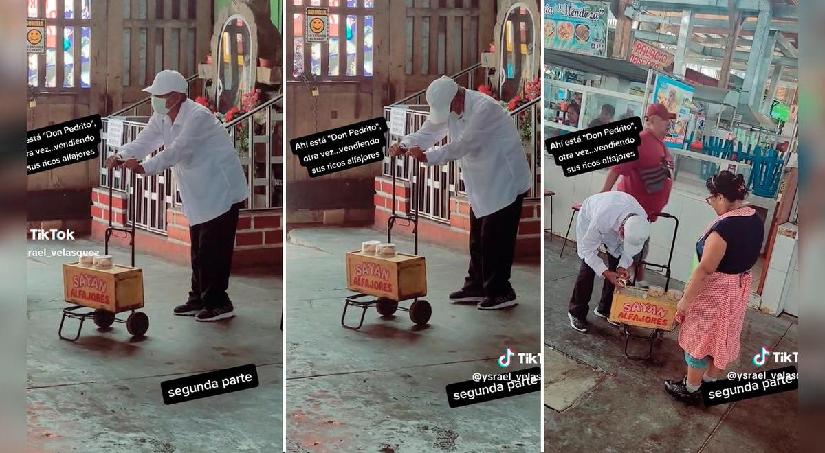 TikTok viral | Adulto mayor vende alfajores en Huacho y enternece a usuarios: "Buen ejemplo para ...