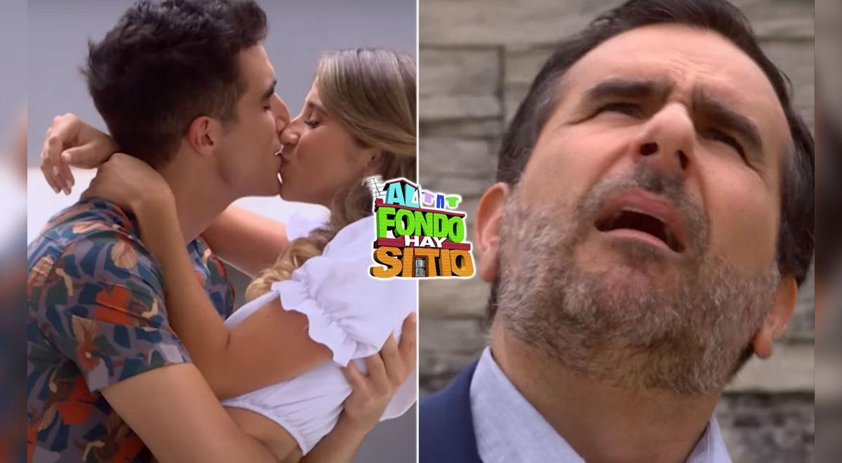 "Al fondo hay sitio": Diego descubrirá a Alessia y Jimmy en apasionado beso | AFHS | América ...