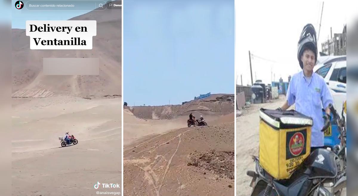 TikTok viral | ‘Delivery Dakar’, el repartidor que recorre los cerros de Ventanilla para ...