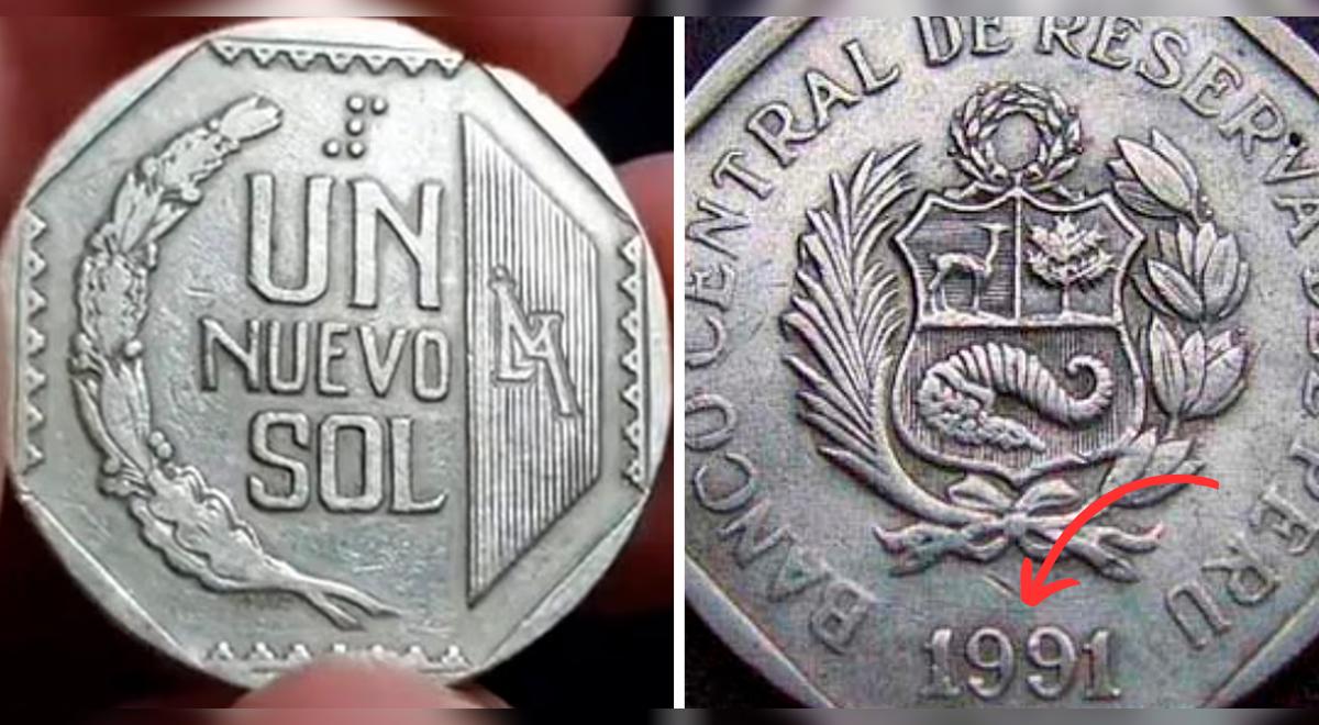 ¿Cómo es la moneda de 1 sol que podría llegar a valer 500 soles ...