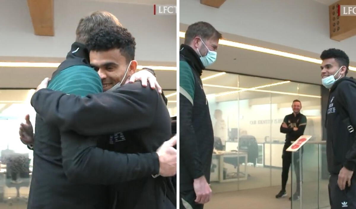 Premier League El Conmovedor Saludo De Jürgen Klopp A Luis Díaz Tras