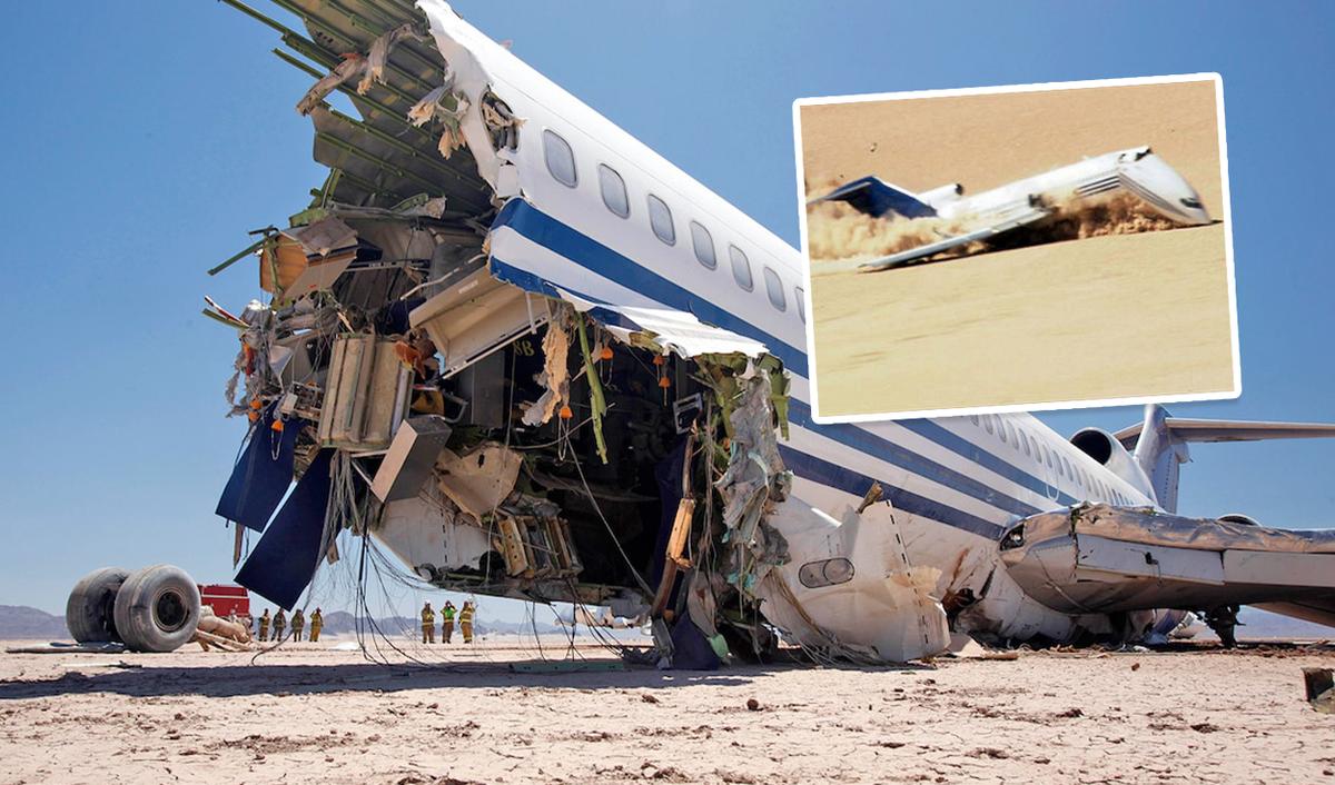 YouTube viral | Boeing 727: El avión que se estrelló adrede para probar qué asientos tienen más ...