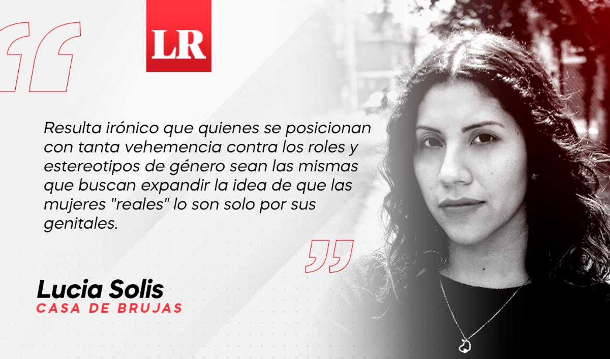 Exponer la transfobia, por Lucia Solis | Opinión | La República