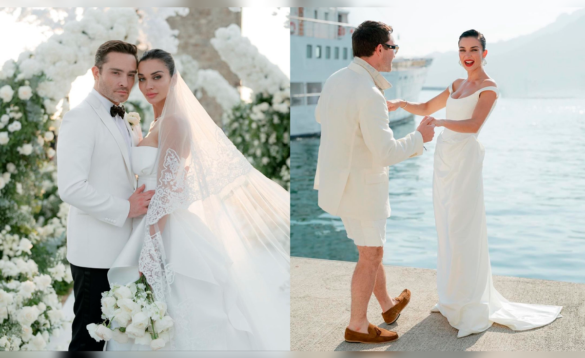 Así fue la lujosa boda de Ed Westwick, Chuck Bass en Gossip Girl, con ...
