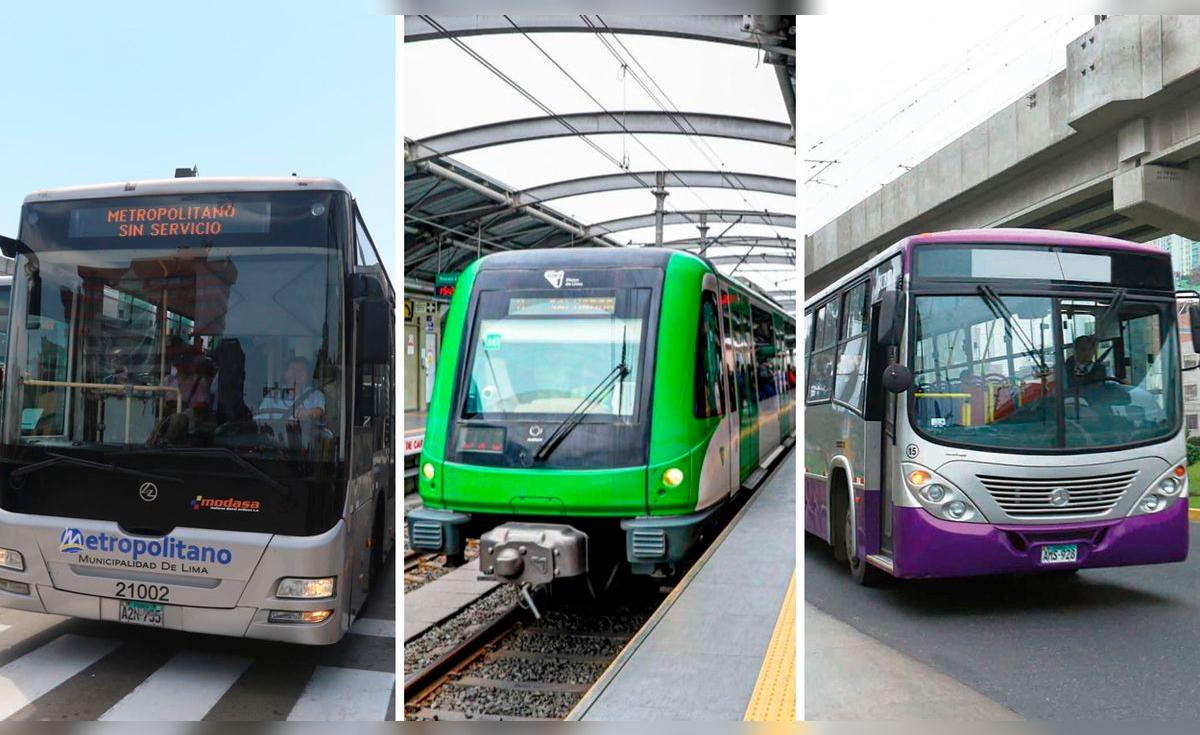 Paro nacional de transportistas: horarios del Metropolitano, Línea 1 ...