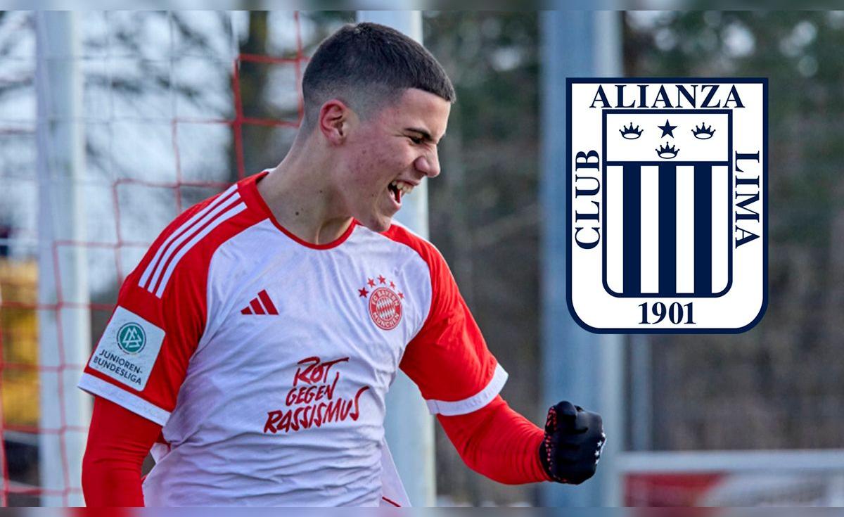 Felipe Chávez, joya de la selección peruana sub 20 y Bayern Múnich ...