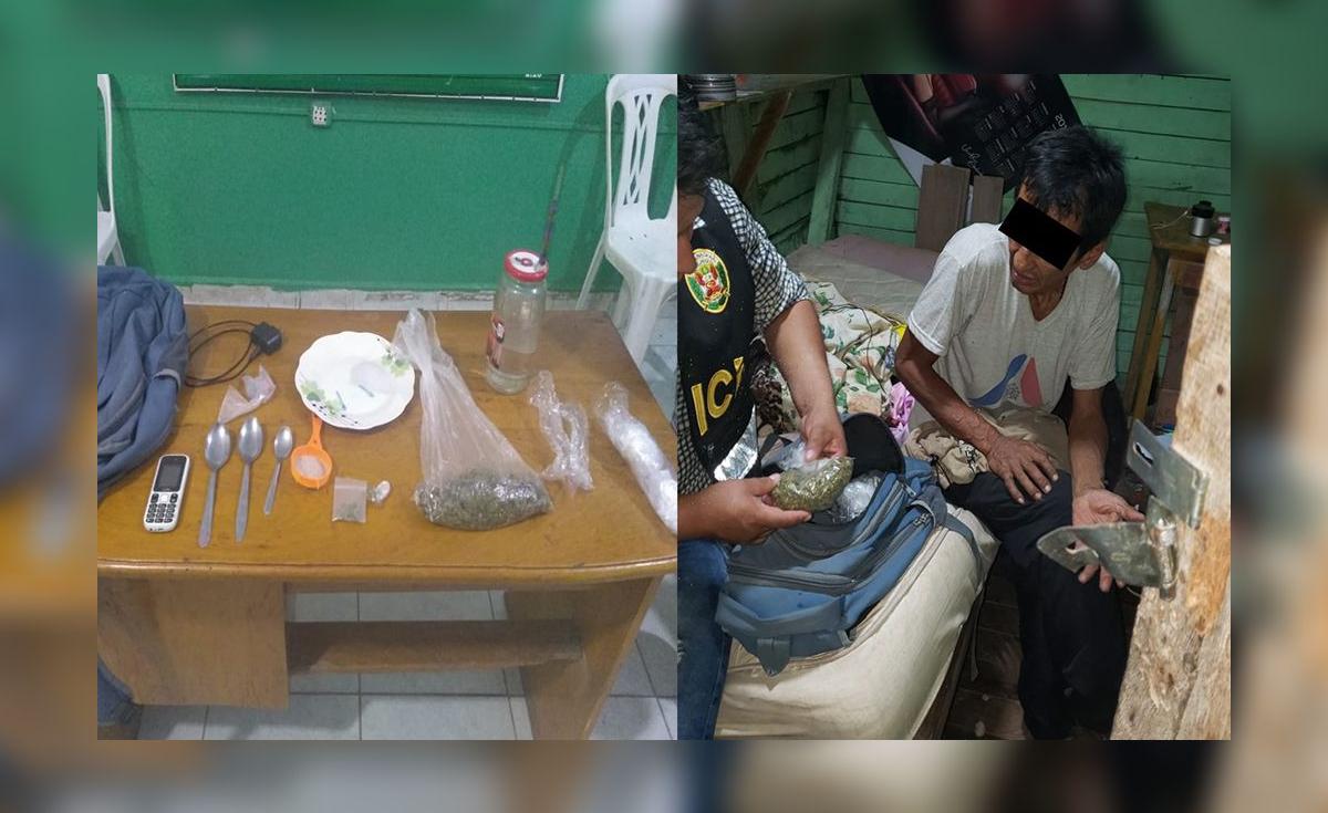 Pasco: detienen a comercializador de droga conocido como ‘La Mosca ...