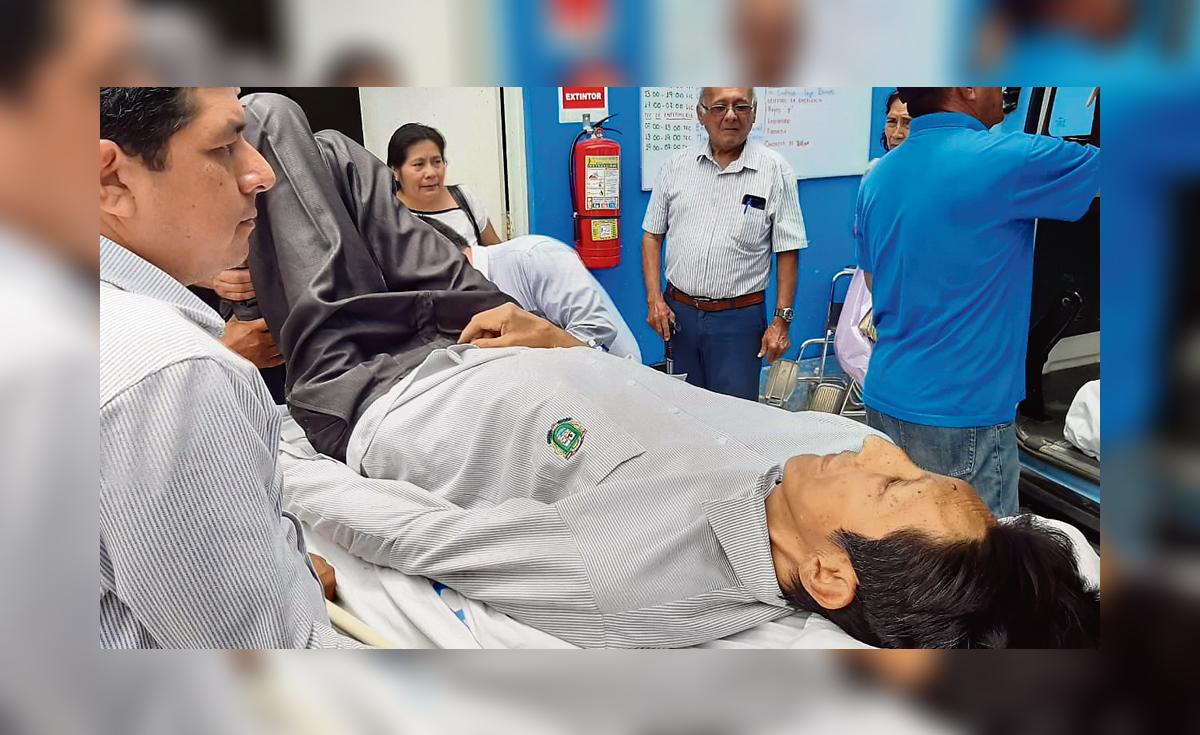 Margarito Machacuay permanece internado en cuidados intensivos tras ...