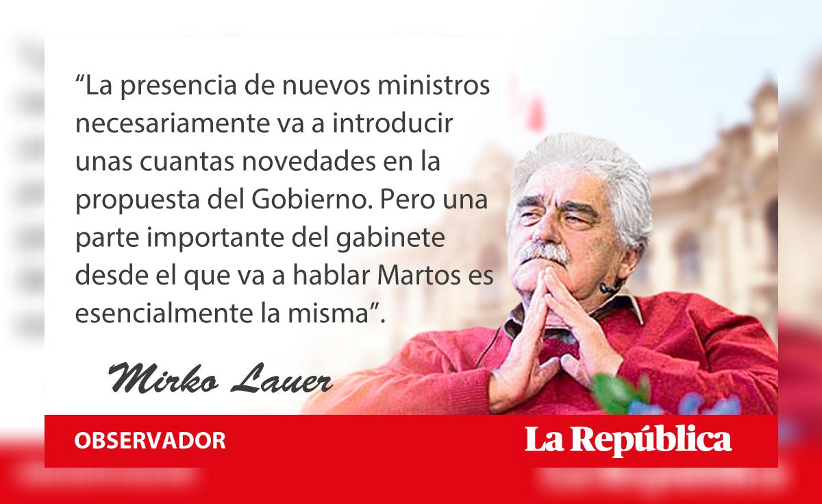 Walter Martos al micrófono, por Mirko Lauer | Opinión | La República
