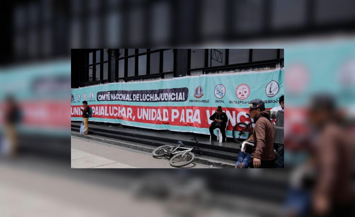 Poder Judicial: más de 26 000 trabajadores realizan protesta indefinida ...