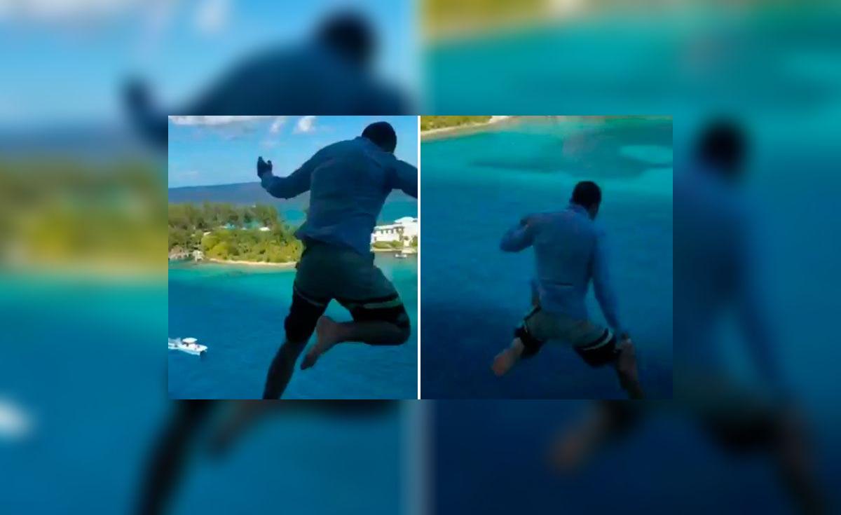 Instagram | Bahamas: se lanzó de un crucero y resultó ileso, ahora está ...