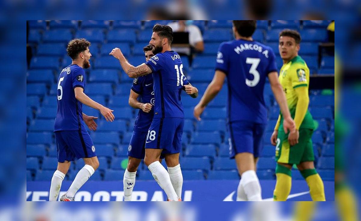 Marcador Chelsea vs Norwich: 1-0, con gol de Olivier Giroud, por la ...