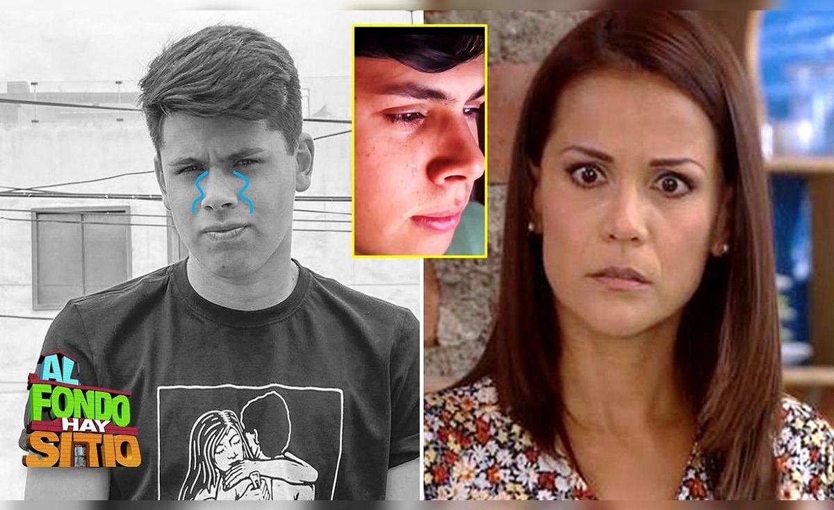 Al fondo hay sitio: Aarón Picasso llora por Charito en VIDEO viral, ¿qué mensaje le mandó el ...