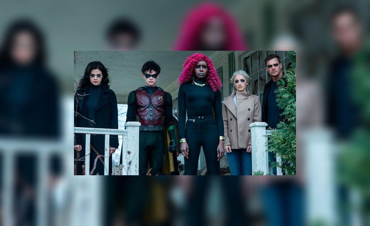 Titans 2 nueva imagen muestra a Starfire, Raven, Jason Todd bajo el ...