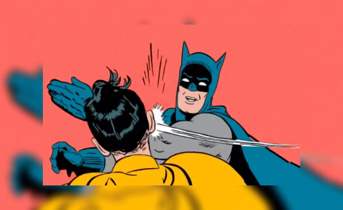 Batman: origen meme cachetada a Robin según cómic de DC | Bruce Wayne ...