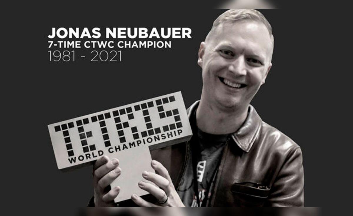 Jonas Neubauer, 7 veces campeón mundial de Tetris clásico, falleció ...