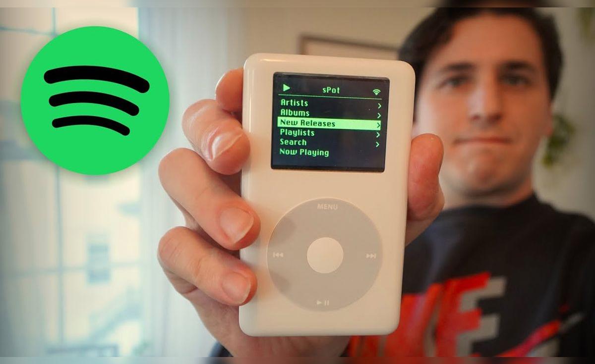 Joven logra convertir un iPod clásico en un reproductor de Spotify ...