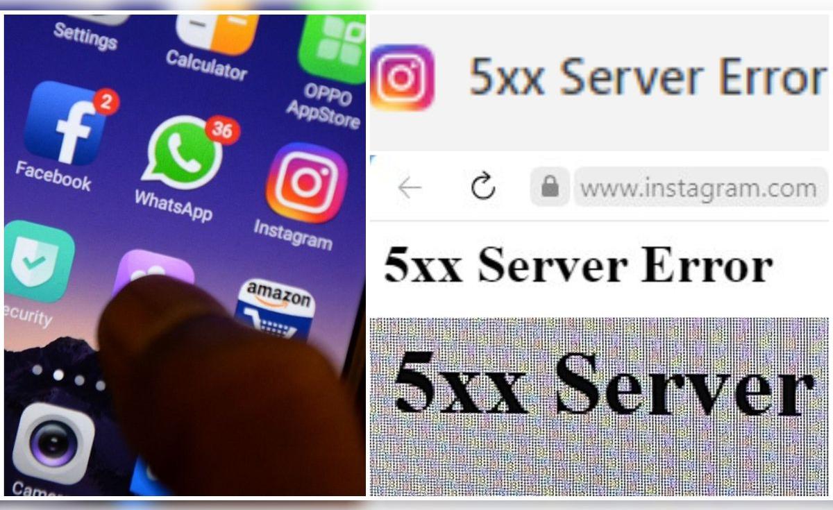 "5xx server error" en Instagram y Facebook: ¿qué significa este mensaje ...