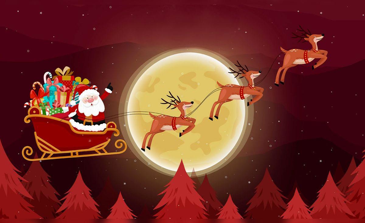 Navidad: cuántos son los renos de Papá Noel y cómo se llaman ...