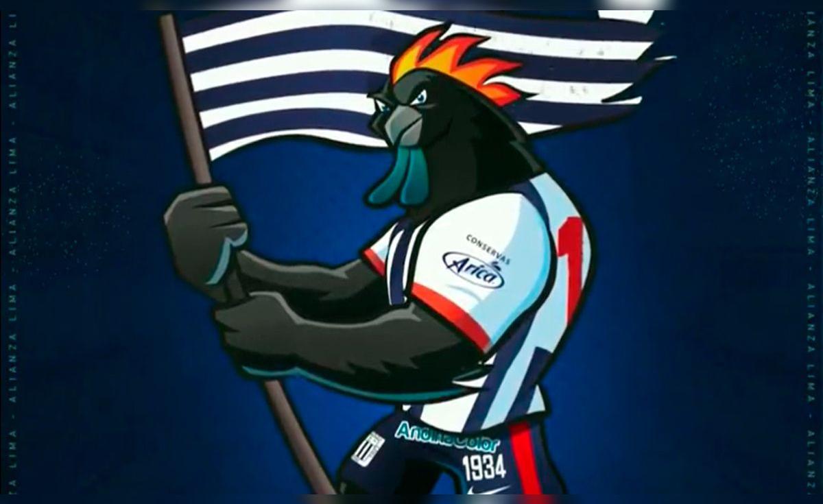 Liga 1 | Conoce a Gallo Negro, la nueva mascota oficial del club ...