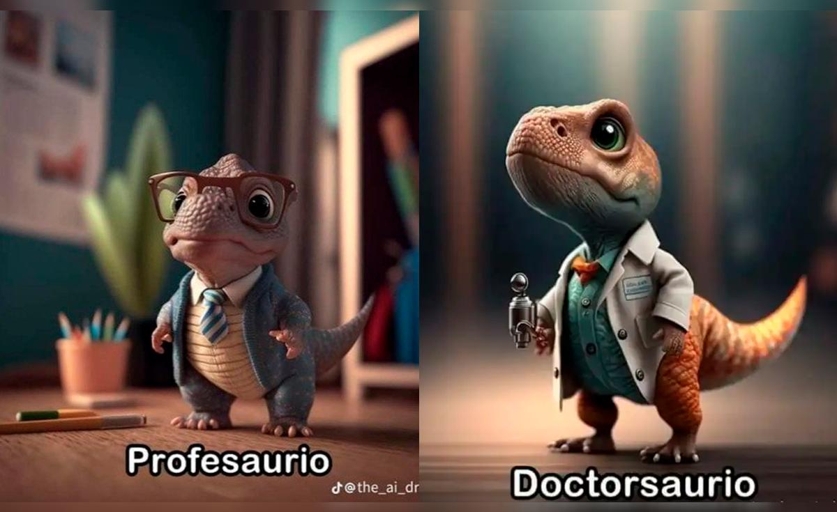 ¿Cómo crear tu propio meme o sticker del dinosaurio bebé con la ...