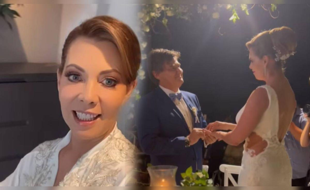 Maritere Braschi y Guillermo Acha se casaron: ambos se dieron el sí en ...