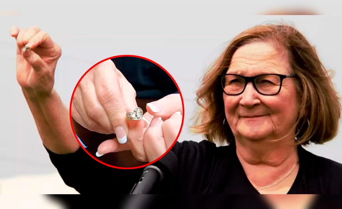 Mary Strand | Mujer recupera su anillo de boda 13 años después de que ...