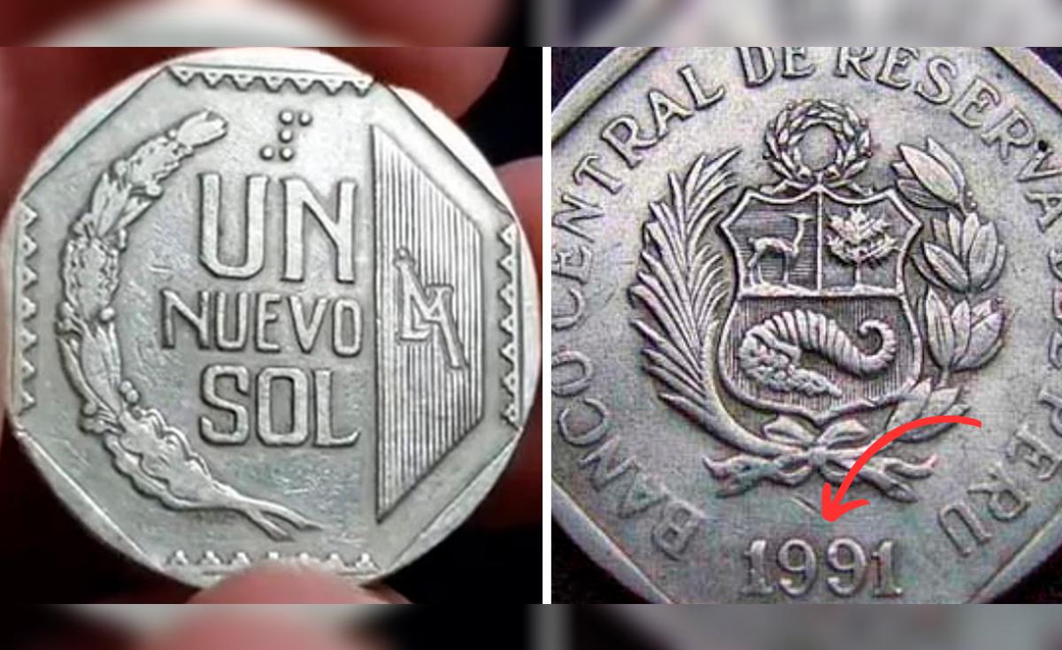 ¿Cómo es la moneda de 1 sol que podría llegar a valer 500 soles ...