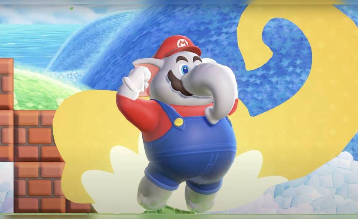 Super Mario Bros. Wonder: el elefante del nuevo juego del fontanero es ...
