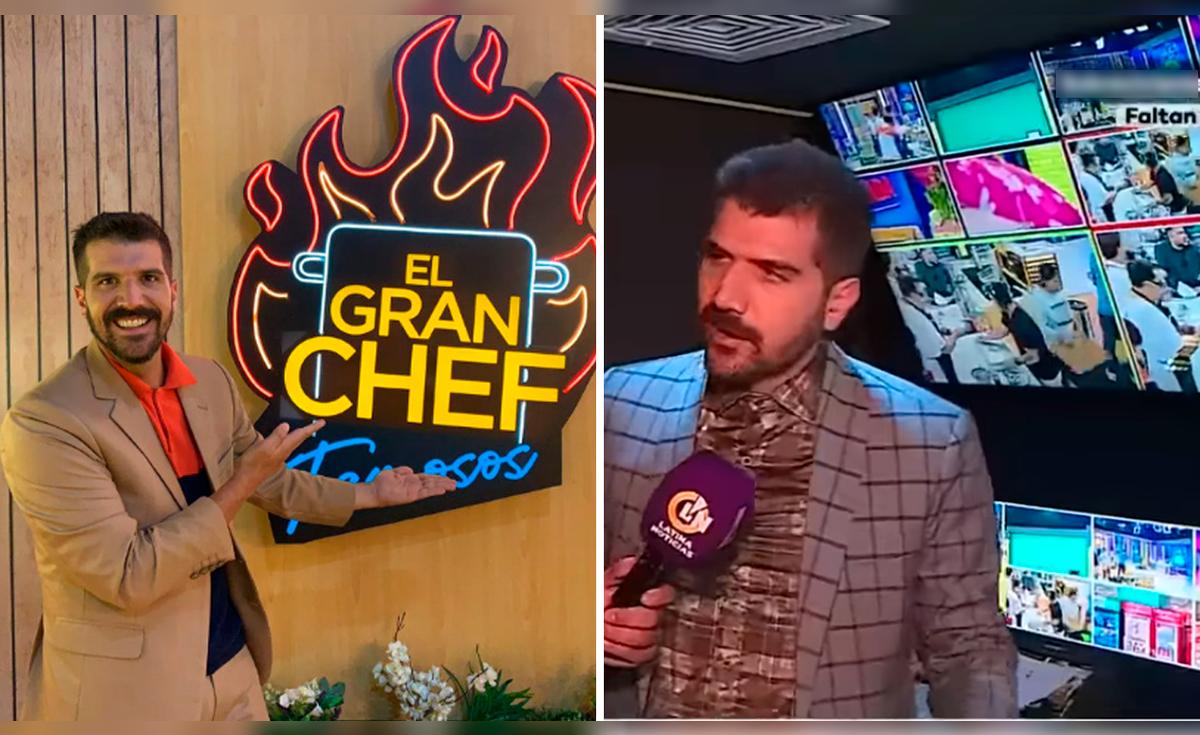 ¿Cómo se graba El Gran Chef Famosos? José Peláez muestra todos los ...