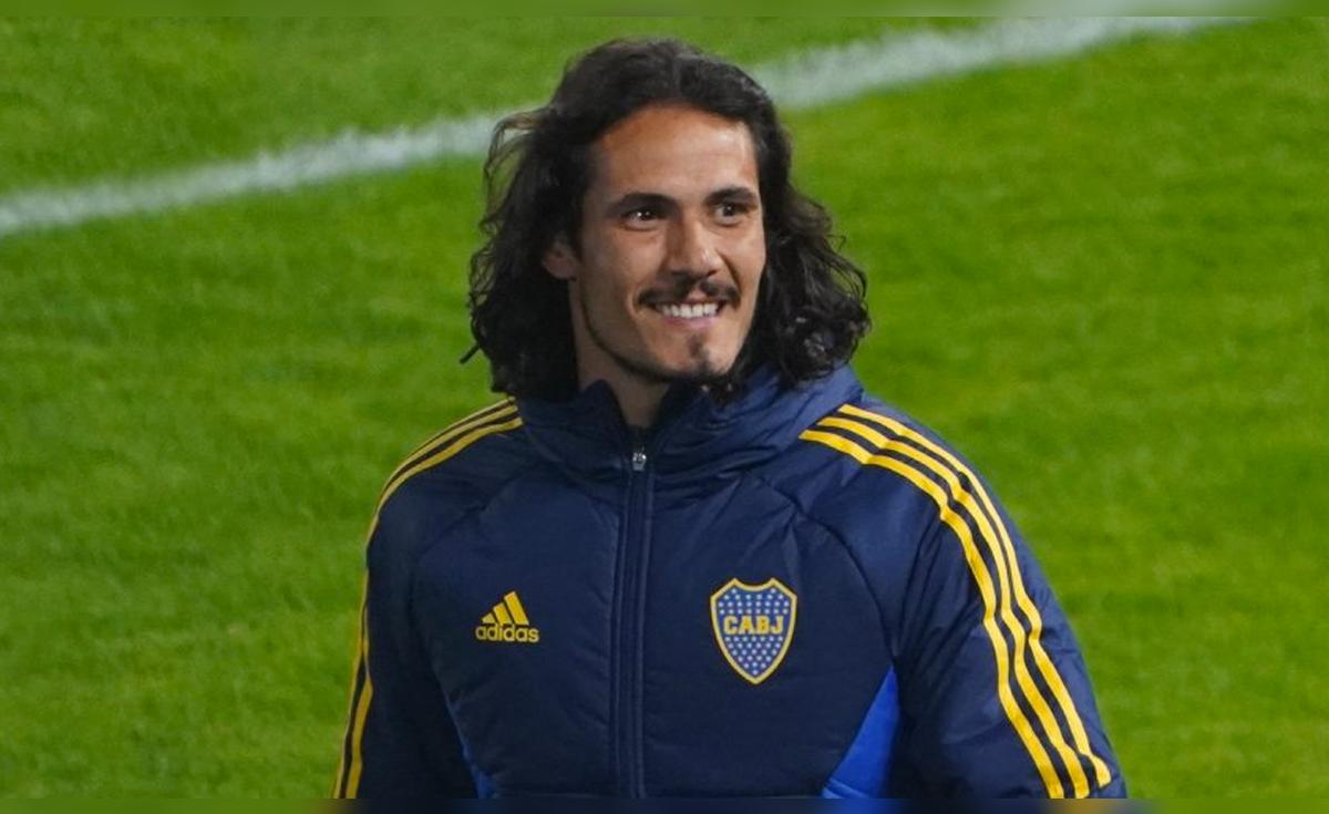Edinson Cavani fue presentado como nuevo fichaje de Boca Juniors en La ...