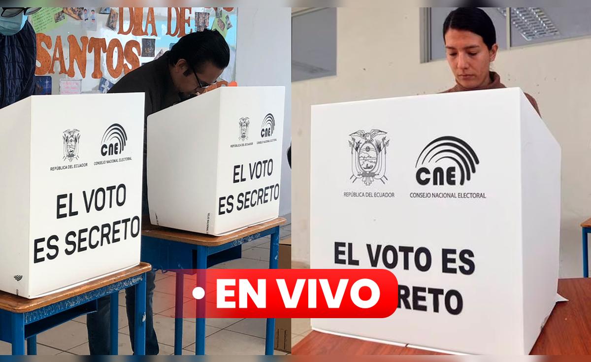 Resultados Elecciones Ecuador 2023: ¿quién va ganando, según el CNE ...