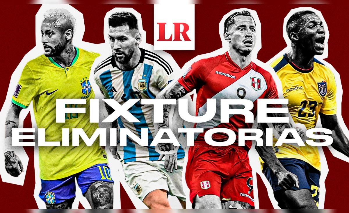 Fixture Eliminatorias 2026 Conmebol: programación, fechas, horarios y ...