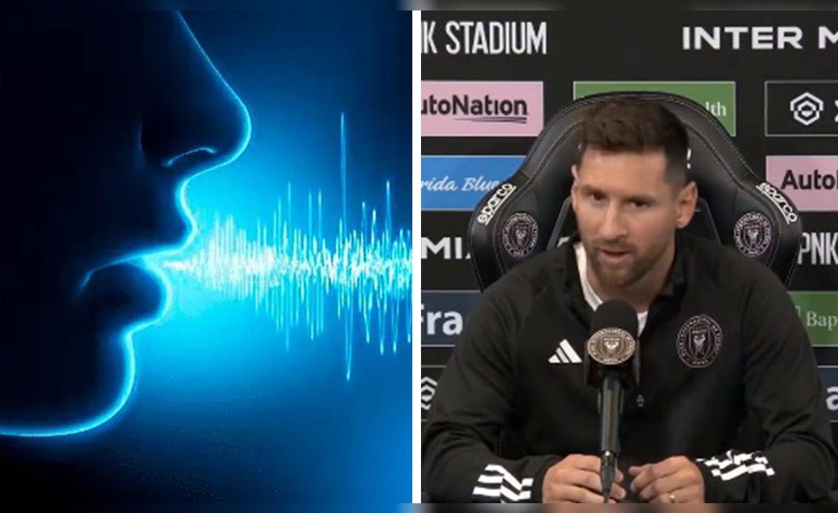 ¿Lionel Messi hablando inglés? Inteligencia artificial simula al ...