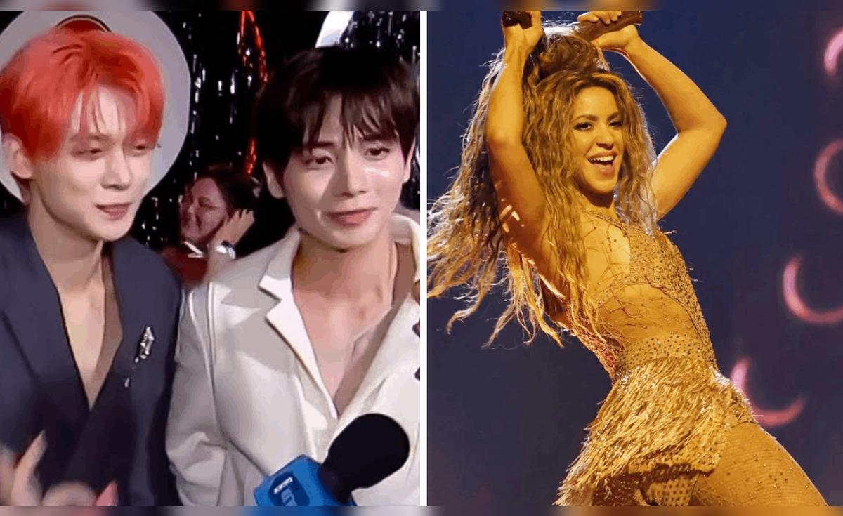 TXT en los MTV VMAs 2023: Shakira sorprendió al grupo de k-pop con sus ...