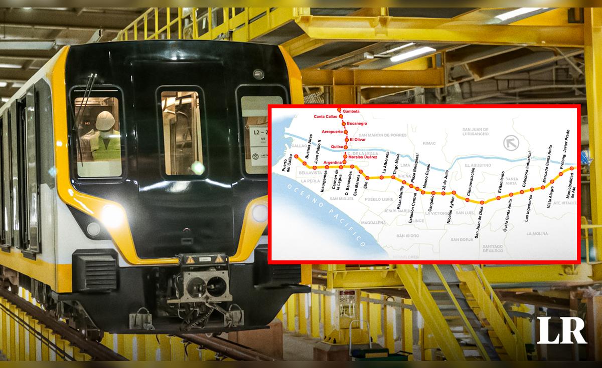 Primer tren subterráneo de Lima: ¿dónde estarán ubicadas sus estaciones ...