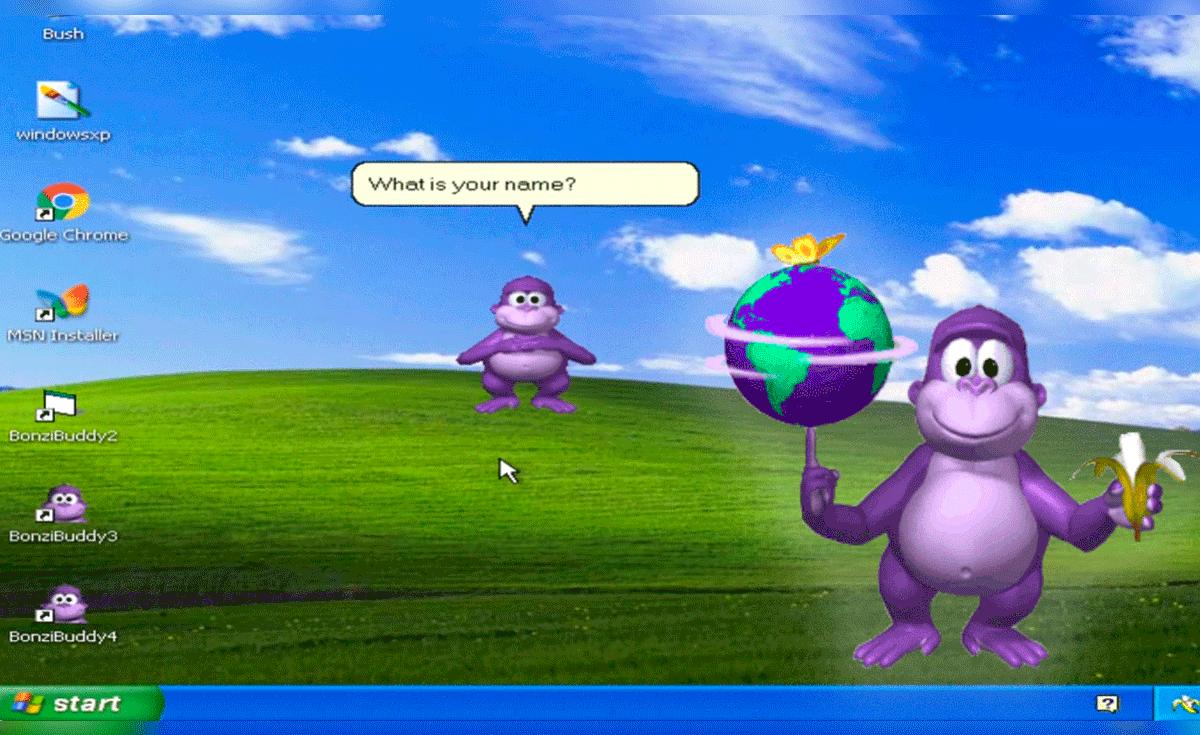 ¿Qué ocurrió con Bonzi Buddy, el mono morado que arruinó miles de ...