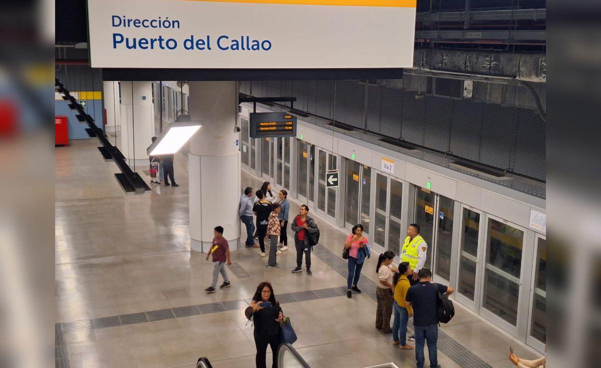 Línea 2 del Metro de Lima | La República recorrió el tren subterráneo ...