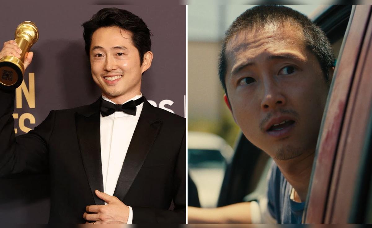 Steven Yeun, actor con ascendencia asiática, brilla en los Globos de ...