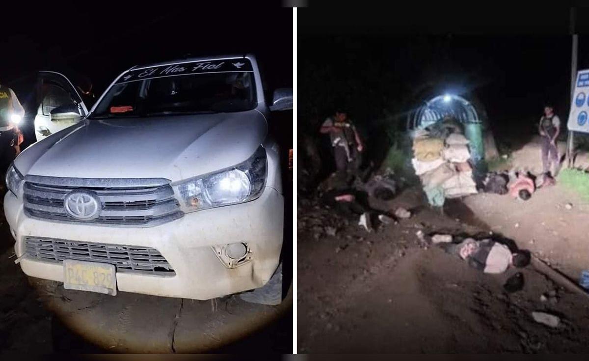 La Libertad: Interceptan convoy de la PNP que trasladaba a miembros de ...