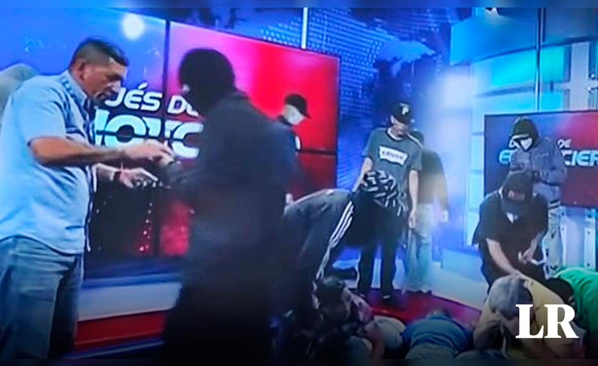 Momento exacto de la toma de TC televisión en vivo por parte de ...