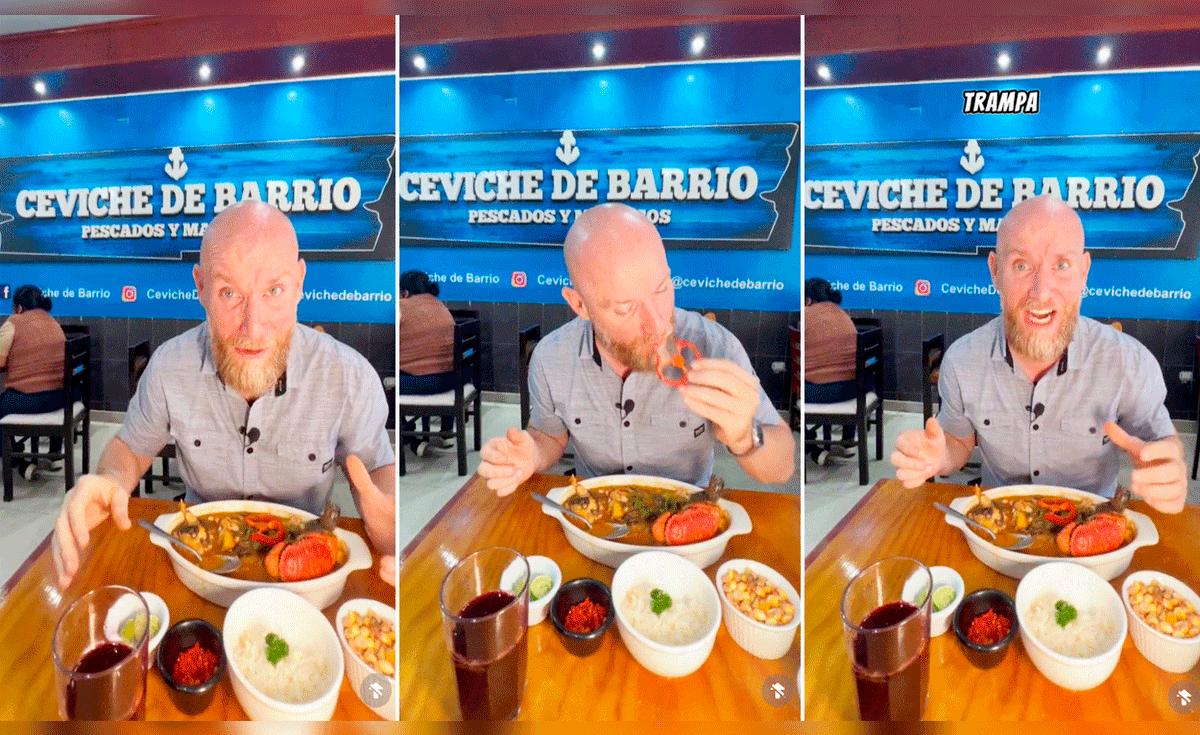 TikTok viral | Escocés come sudado de pescado y confunde rodaja de ...