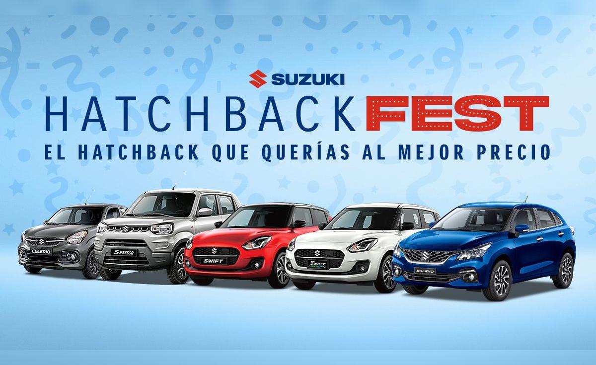 Suzuki anuncia su campaña ‘Hatchback Fest’: el mejor momento para ...